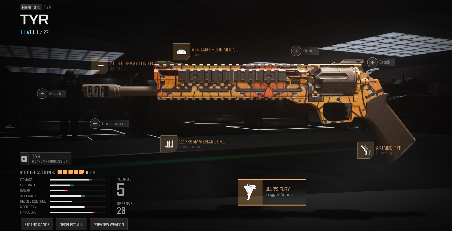 Call of Duty: Warzone TYR Snake Shot loadout - GameScout